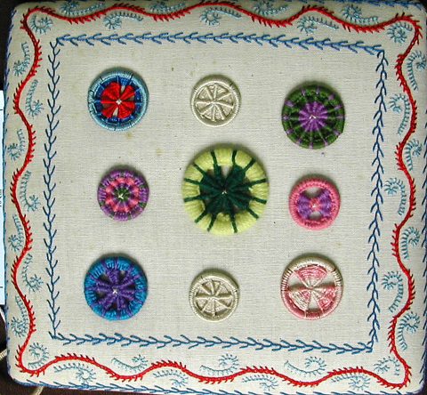 Dorset Buttons | The Embroiderers' Guild, Queensland